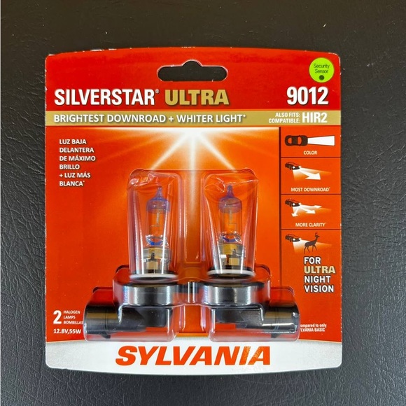Sulvania | Other | Sylvania Silverstar Ultra 92hir2 2 Halogen Lamps New ...